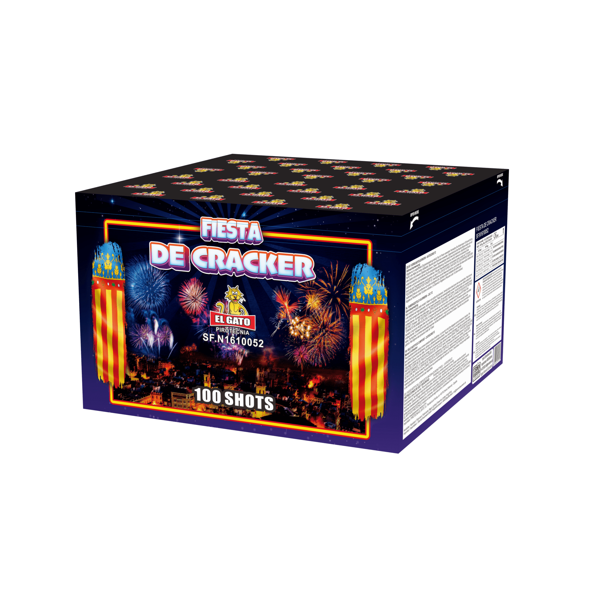 El Gato Fiesta de Cracker - Pyro Depot - El Gato Superstore